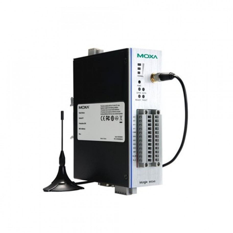 MOXA ioLogik W5340 Smart Ethernet Remote I/O Price in the Middle East | Easy World Automation